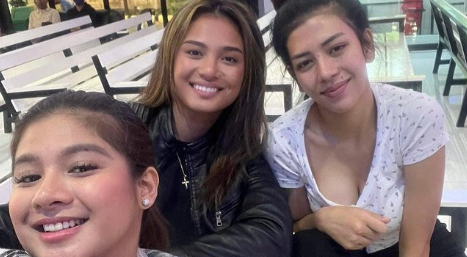 Herlene Budol thanks friends Kim Rodriguez and Klea Pineda for being at ...