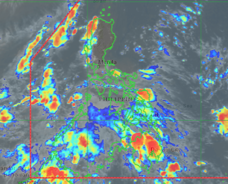 LPA to bring scattered rains over parts of Bicol Region, Palawan ...