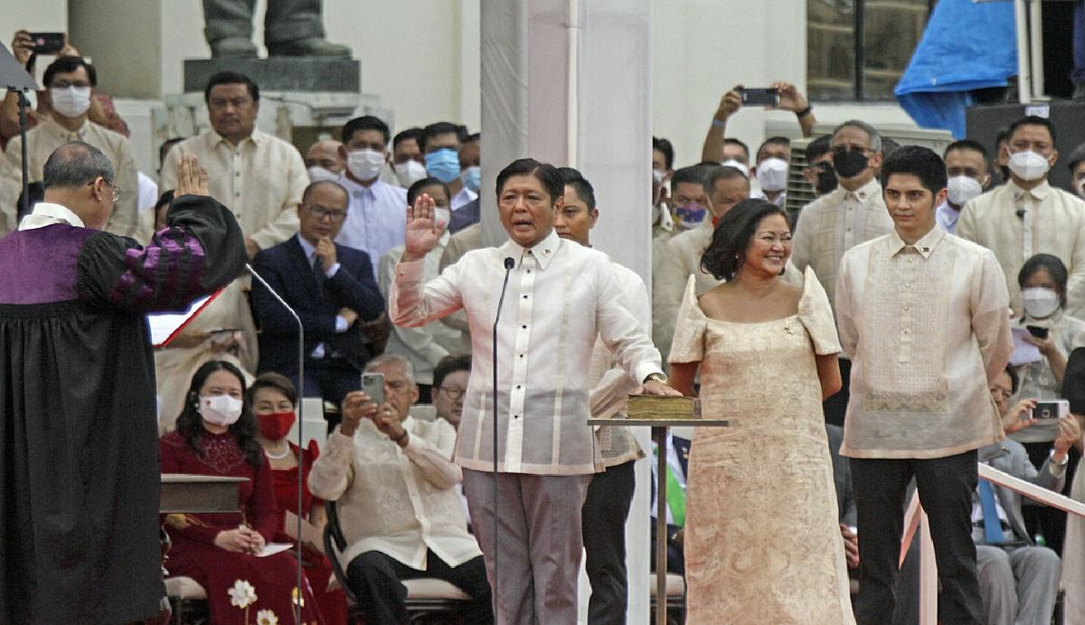 Bongbong Marcos, nanumpa na bilang ika-17 pangulo ng Pilipinas ...