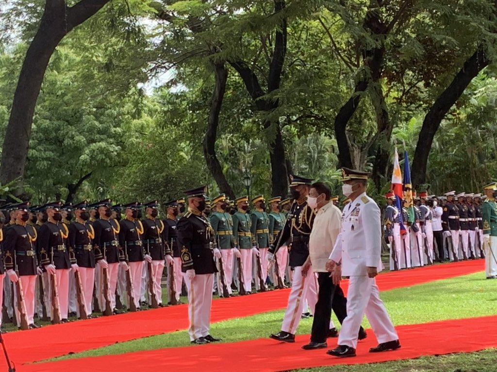 Departure honors held for President Rodrigo Duterte | Photos | GMA News ...