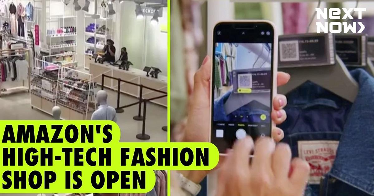Amazon opens first in-person clothing store with high-tech twist | GMA ...