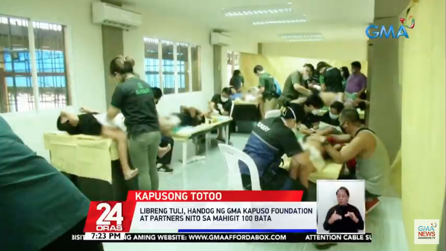Over 100 boys get free circumcision with help of GMA Kapuso Foundation ...