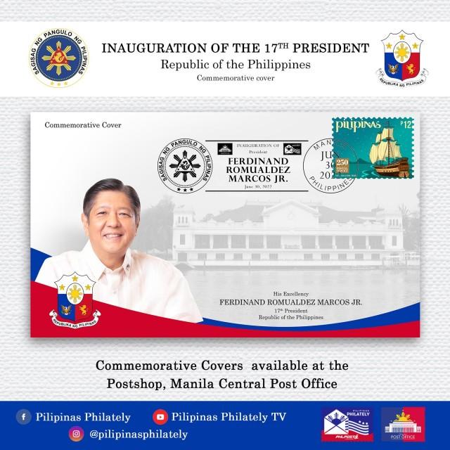 PhilPost releases Bongbong, Sara commemorative covers | GMA News Online