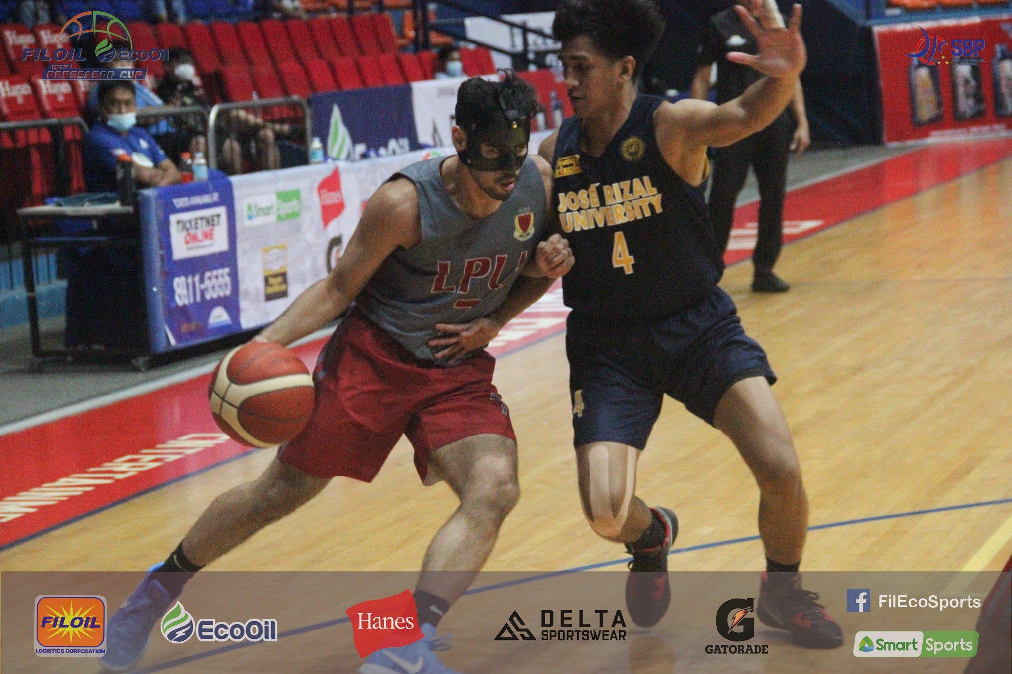 LPU, EAC notch wins against fellow NCAA schools in Filoil action | GMA ...