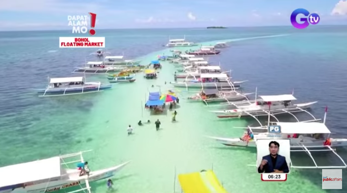 When in Bohol, don't forget to head out to this floating seafood market ...