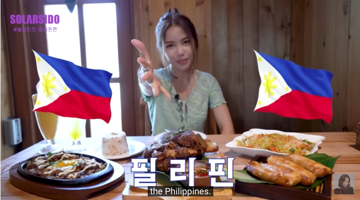 Mamamoo’s Solar has a mukbang featuring Filipino food, expresses love ...