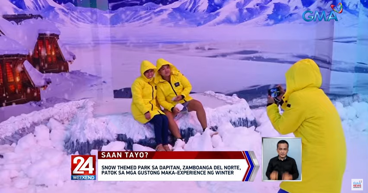 This snow-themed park in Dapitan lets you experience winter wonderland ...