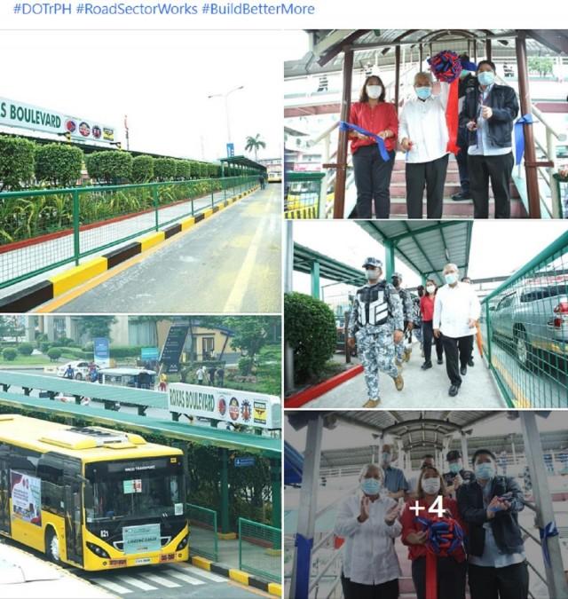 DOTr formally opens additional EDSA Busway stations | GMA News Online