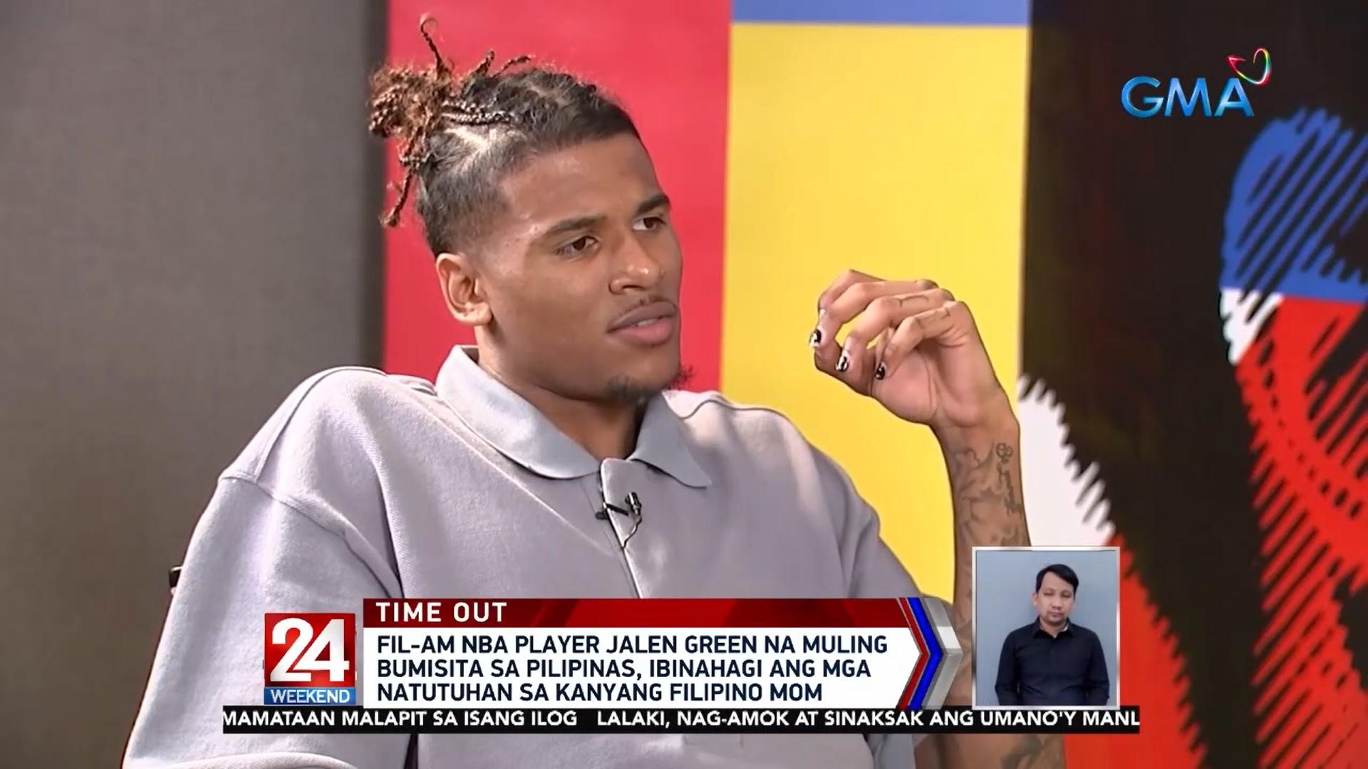 Jalen Green shares lessons from his Filipino mom and how it helped him ...