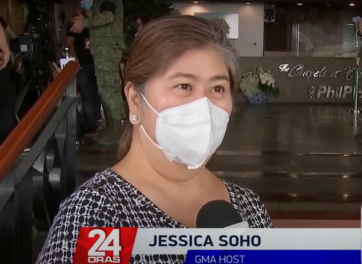 Jessica Soho, retired officers remember FVR on last day of his wake ...