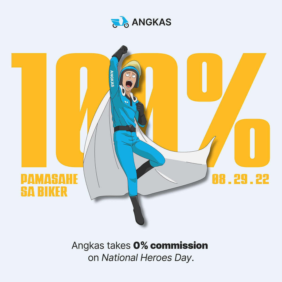 Angkas bikers to get 100% of fares on Nat'l Heroes Day | GMA News Online