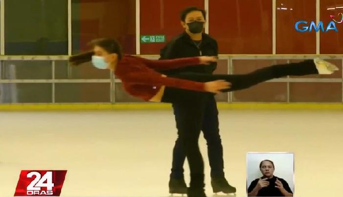 Husay sa ice skating ni Ashley Ortega, makikita sa 'Frozen Love' katambal si Xian Lim | Balitambayan