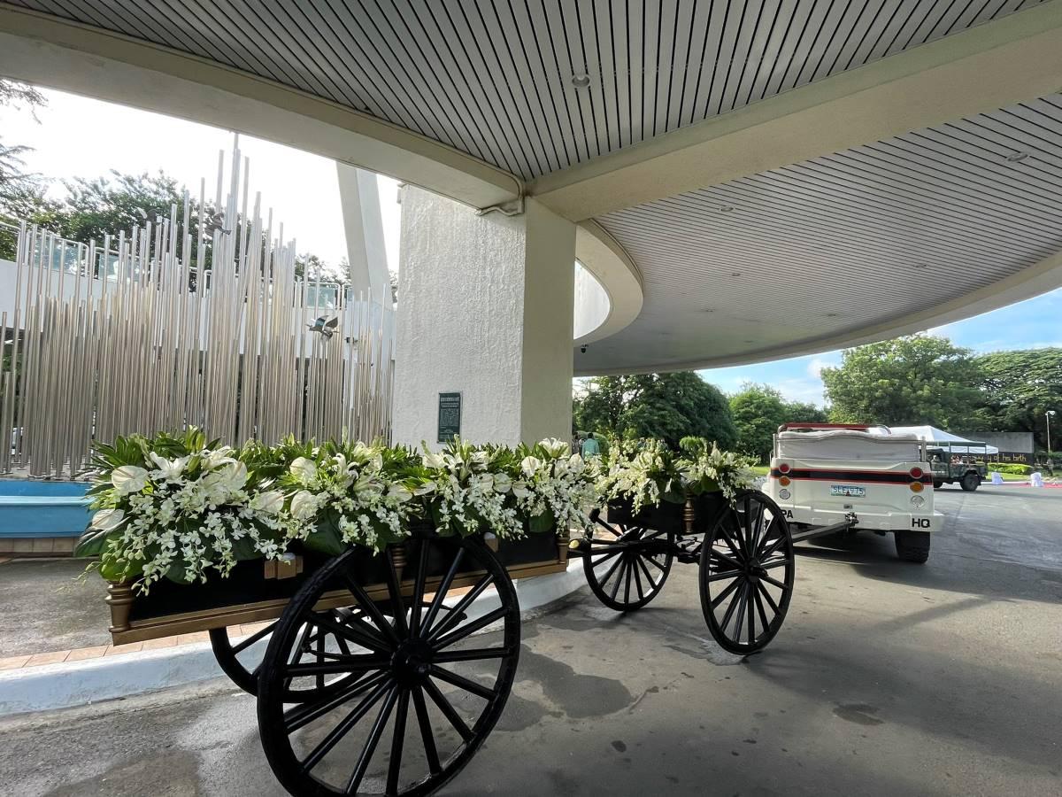 Caisson ready for FVR state funeral | Photos | GMA News Online