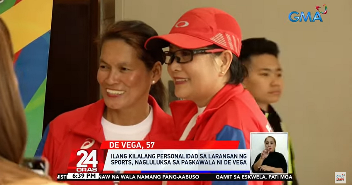 Elma Muros grieves death of fellow athletics queen Lydia De Vega | GMA ...