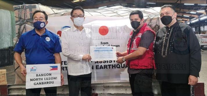Philippines receives Japan aid for quake-hit areas | GMA News Online