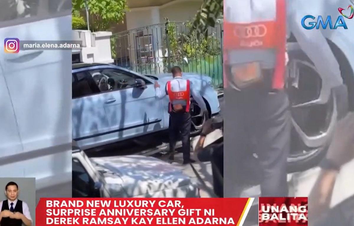 Derek Ramsay, may pa-brand new car kay Ellen Adarna bilang advance ...