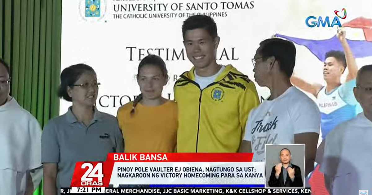 EJ Obiena says he wants to finish engineering degree in UST | GMA News ...