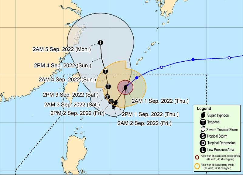 Henry slightly intensifies; storm signals possible within Thursday ...