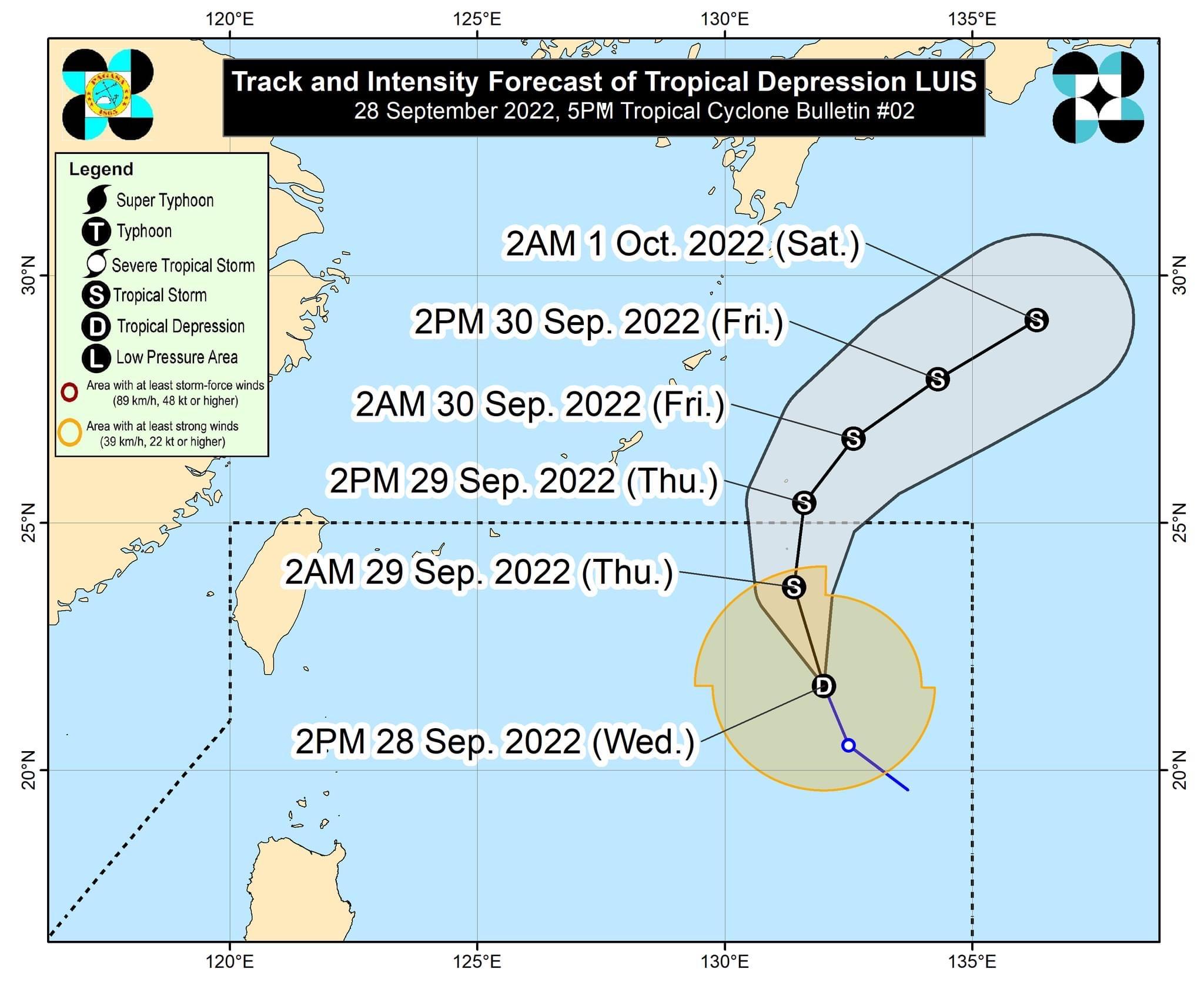 PAGASA: TD Luis may intensify into tropical storm | GMA News Online