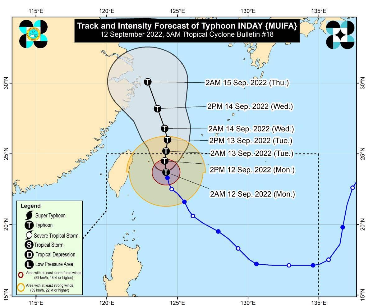 Inday slightly weakens but trough may bring isolated rain showers | GMA ...