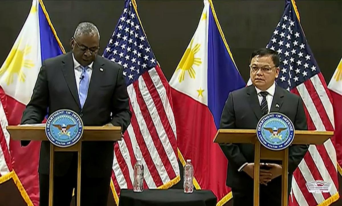 US, Philippine defense chiefs discuss strengthening MDT commitments | GMA News Online