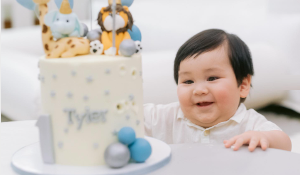 Bea Fabregas’ baby Tyler is a ball of sunshine on 1st birthday | GMA ...