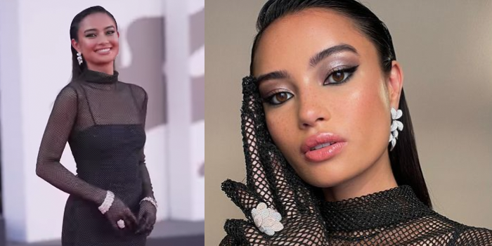 Kelsey Merritt once again rocks the Venice Film Festival red carpet ...