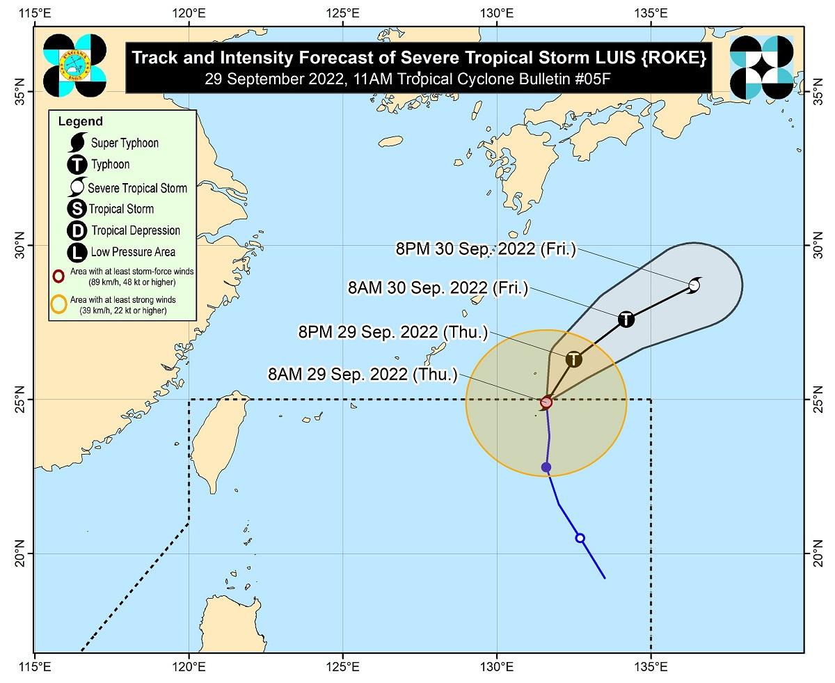 Luis exits PAR as severe tropical storm | GMA News Online