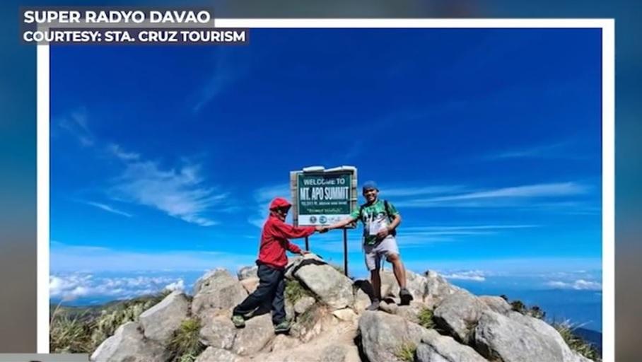 83-year-old Davaoeño becomes oldest man to climb Mt. Apo | GMA News Online
