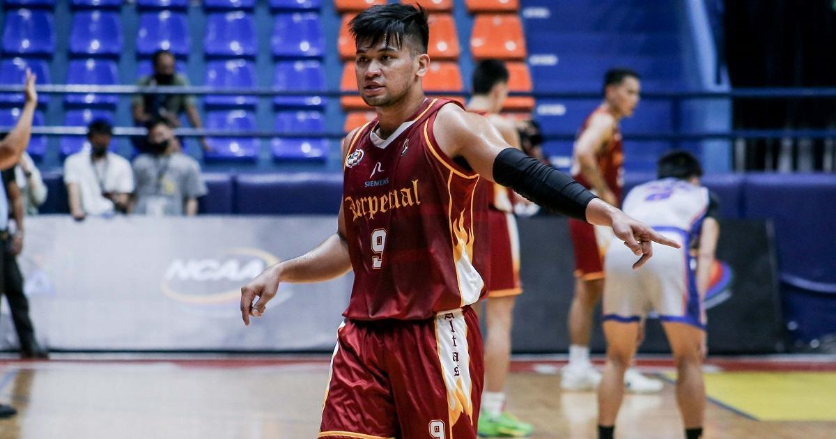 Perpetual's Jielo Razon regaining touch after pep talk from team ...