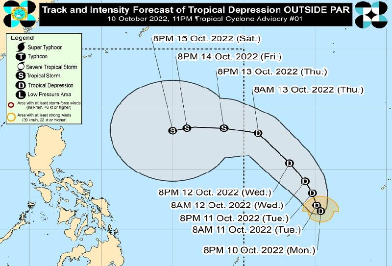 LPA, outside PAR, reclassified to Tropical Depression | GMA News Online