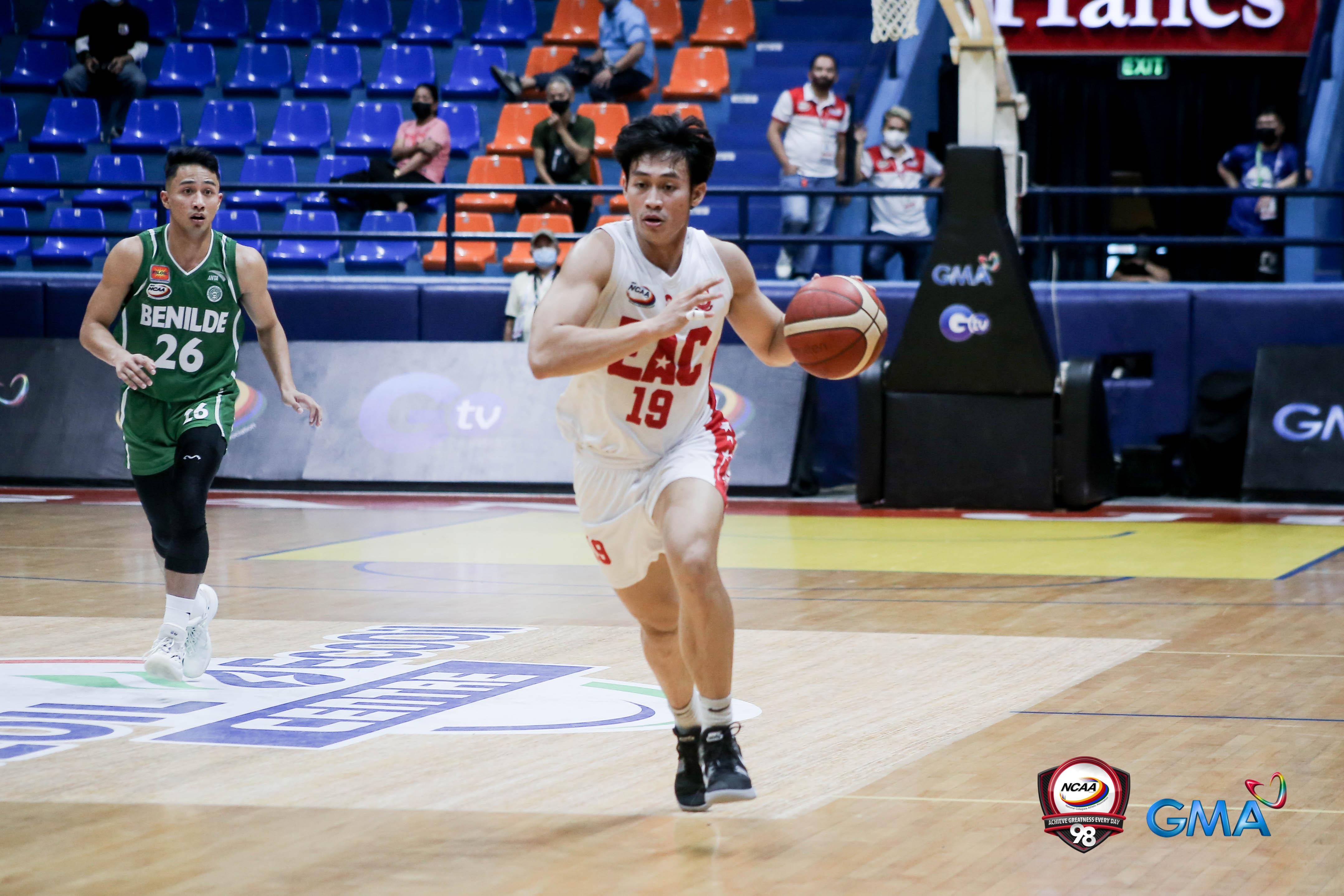 NCAA All-Star MVP Nat Cosejo stars as EAC shocks league-leading Benilde ...