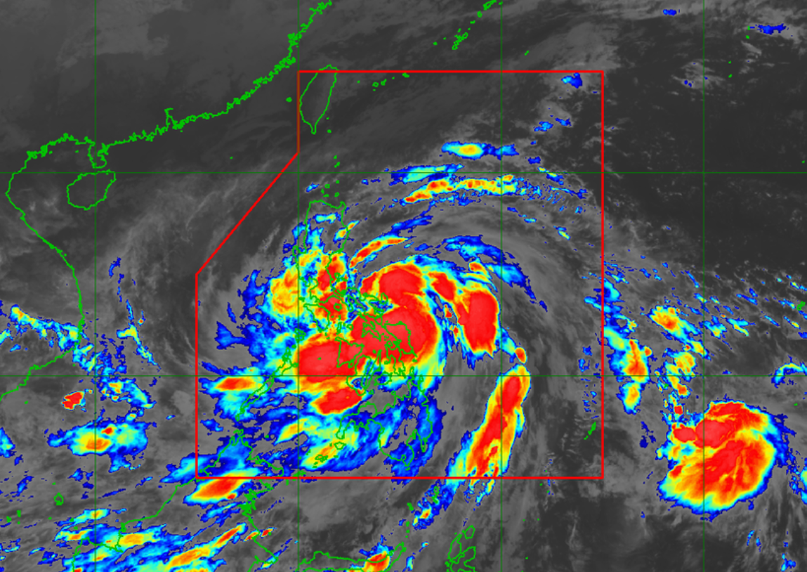 Signal No. 2 over Metro Manila, Bicol provinces, parts of Luzon ...