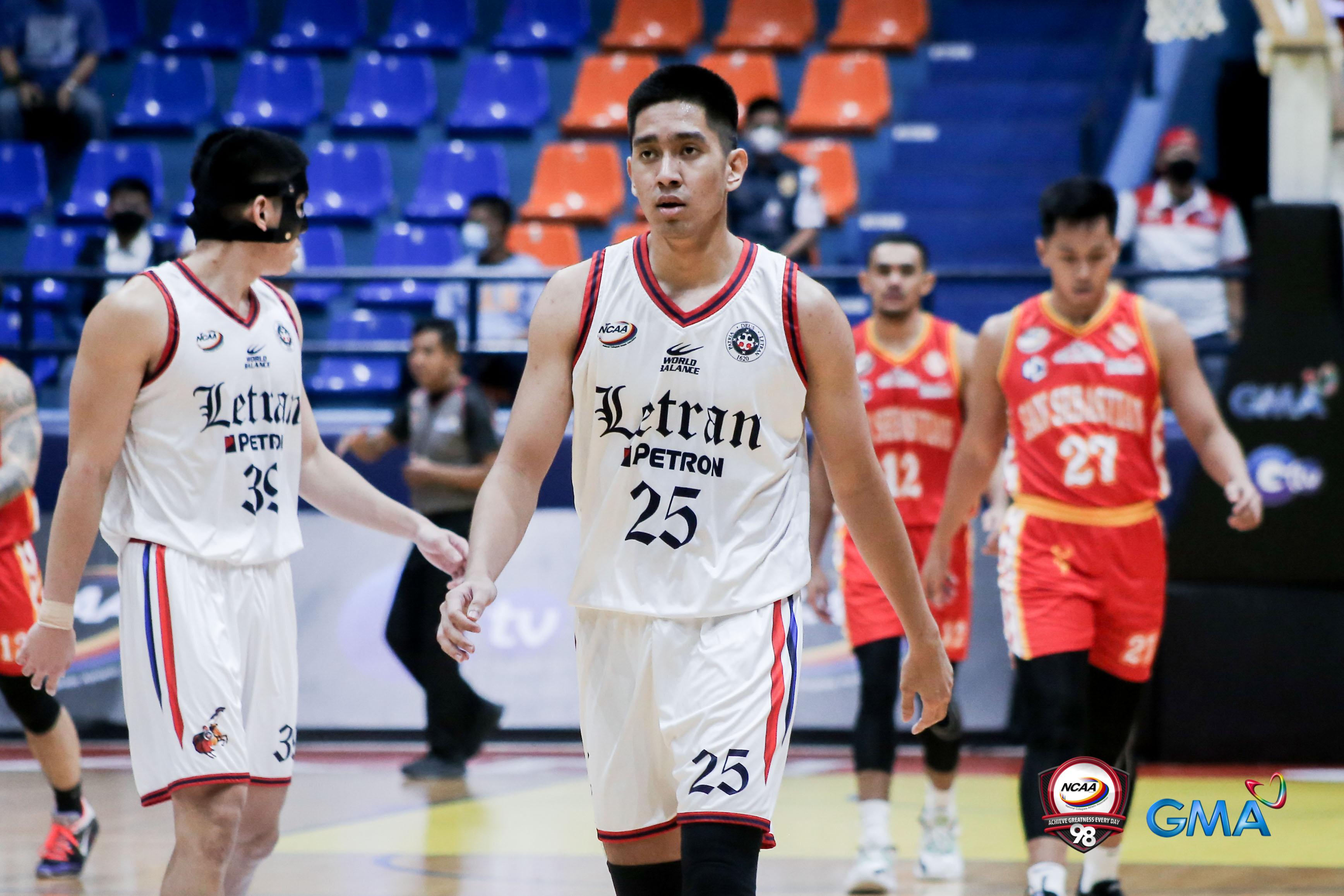 Rookie Rafael Go repaying Letran's trust with stellar game vs Stags ...