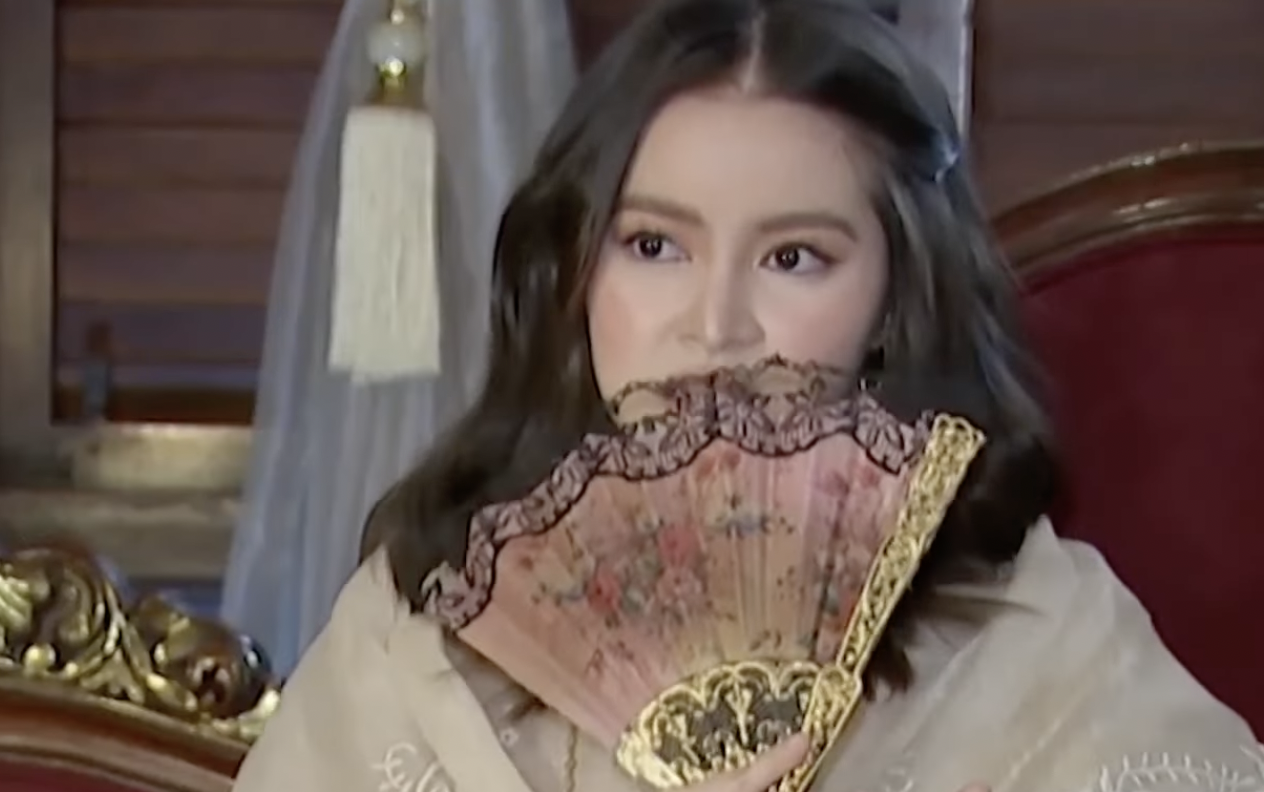 Barbie Forteza shows us how to communicate using hand fans, dalagang ...