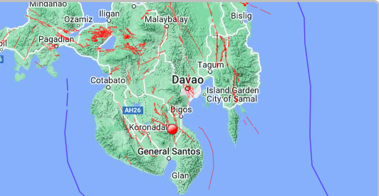 Magnitude 5.5 quake jolts Matanao, Davao del Sur | GMA News Online