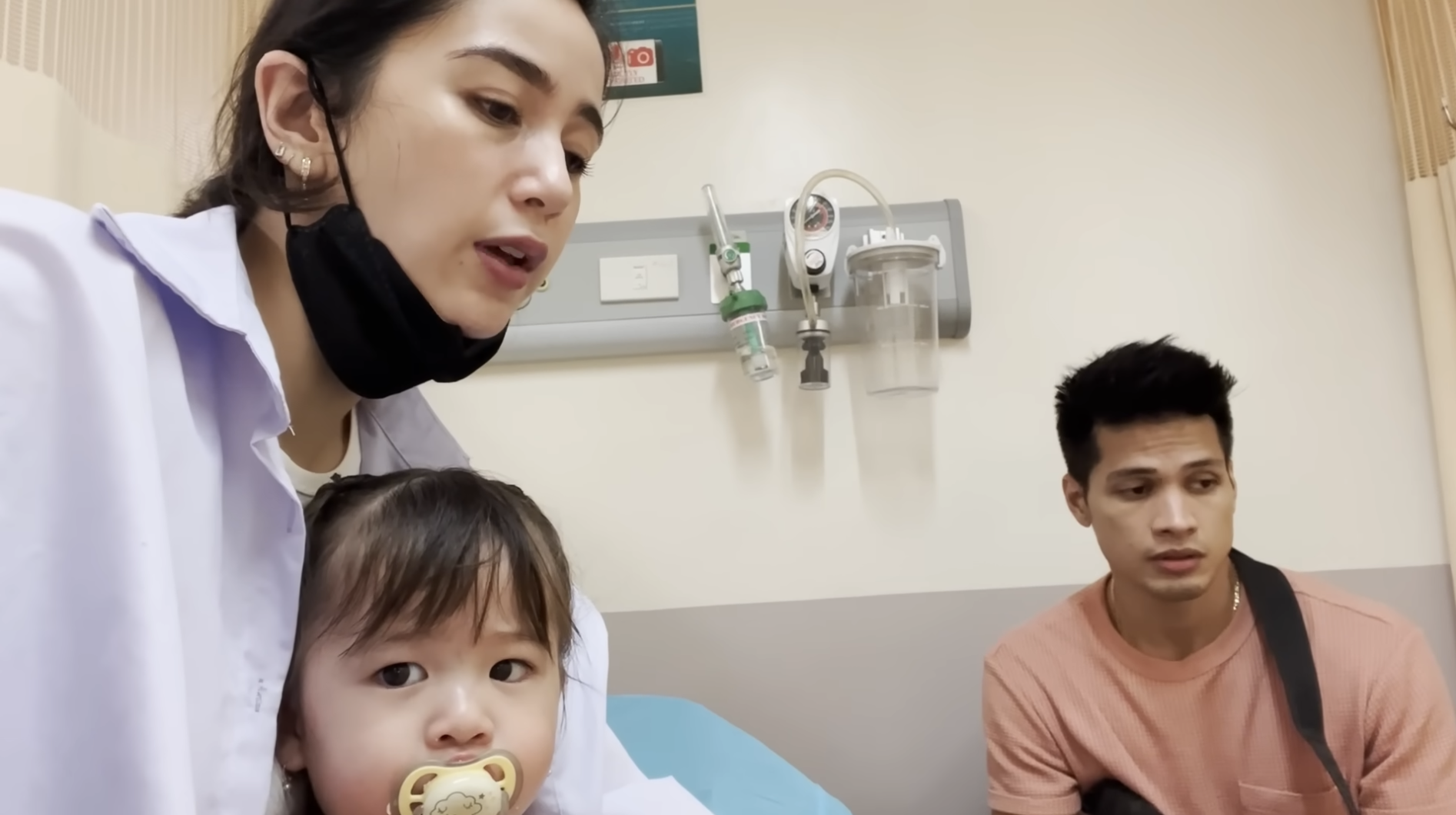 Sophie Albert, Vin Abrenica rush daughter Avianna to the hospital | GMA News Online