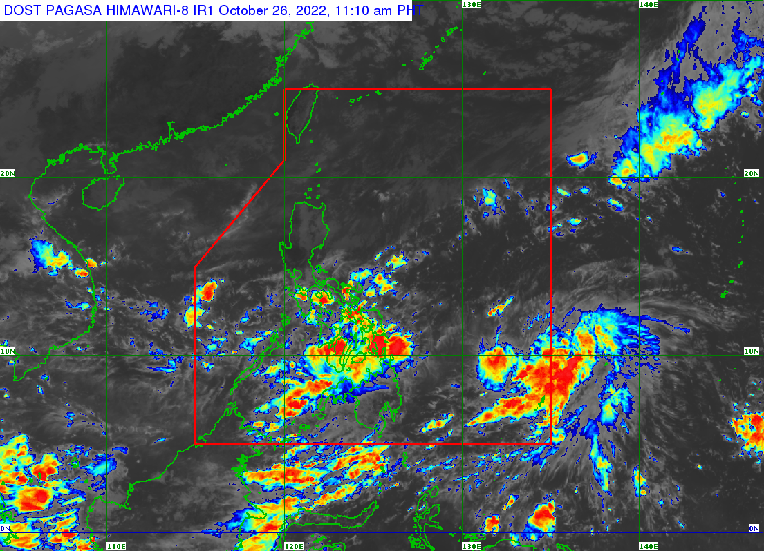 Paeng expected to reach typhoon category, wind signals up starting ...
