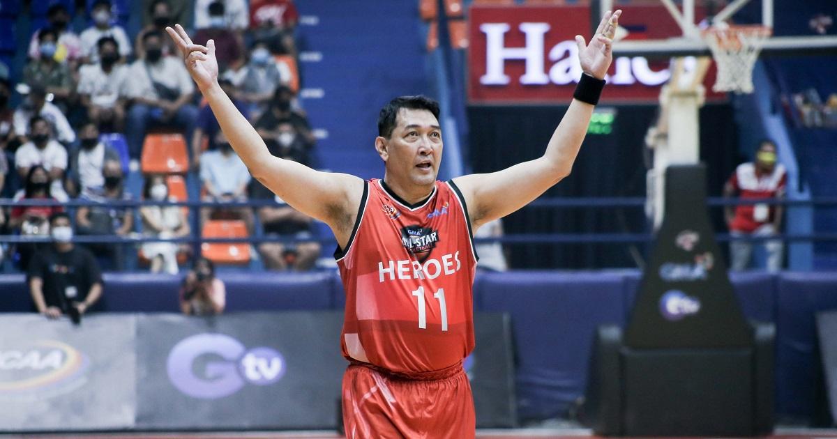 Allan Caidic shows shooting touch in GMA NCAA All-Star Basketball Game ...