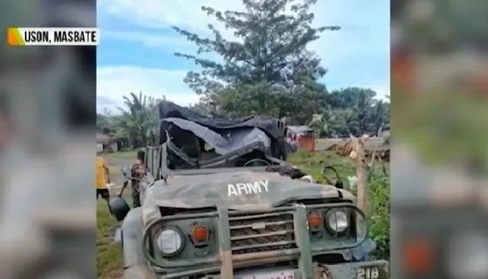 8 sundalo, patay matapos maaksidente ang kanilang sasakyan sa Masbate | Balitambayan