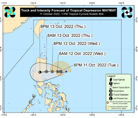 Signal No. 1 still up in 6 areas; Maymay seen moving towards Central Luzon | GMA News Online