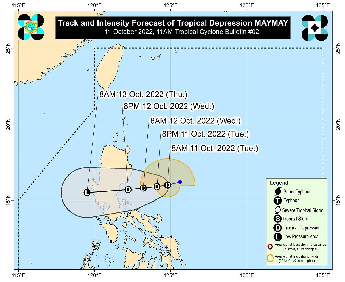 6 areas remain under Signal No. 1 as Maymay maintains strength | GMA ...