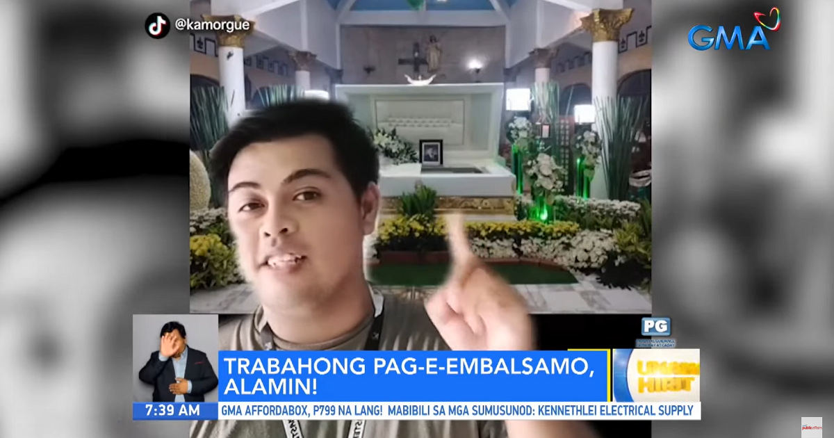 Gen Z embalmer goes viral on TikTok after answering questions about his ...