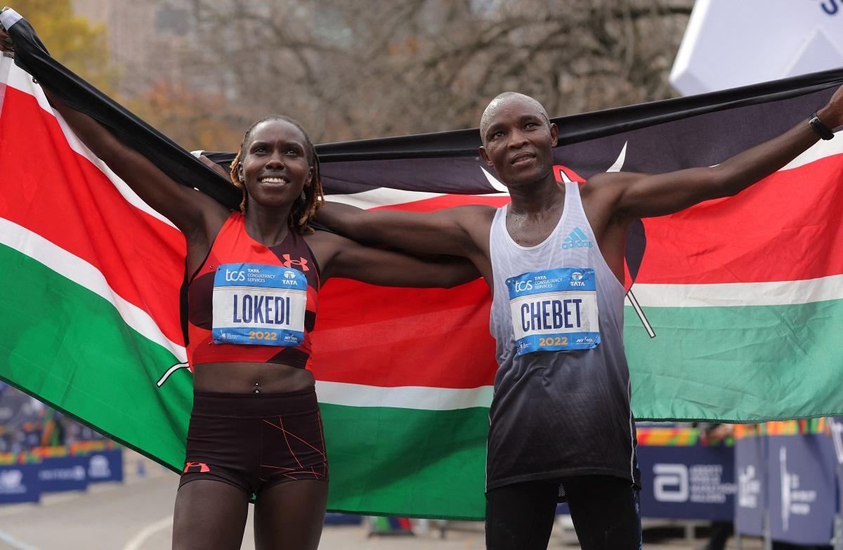 Kenyans sweep New York City Marathon in punishing heat | GMA News Online