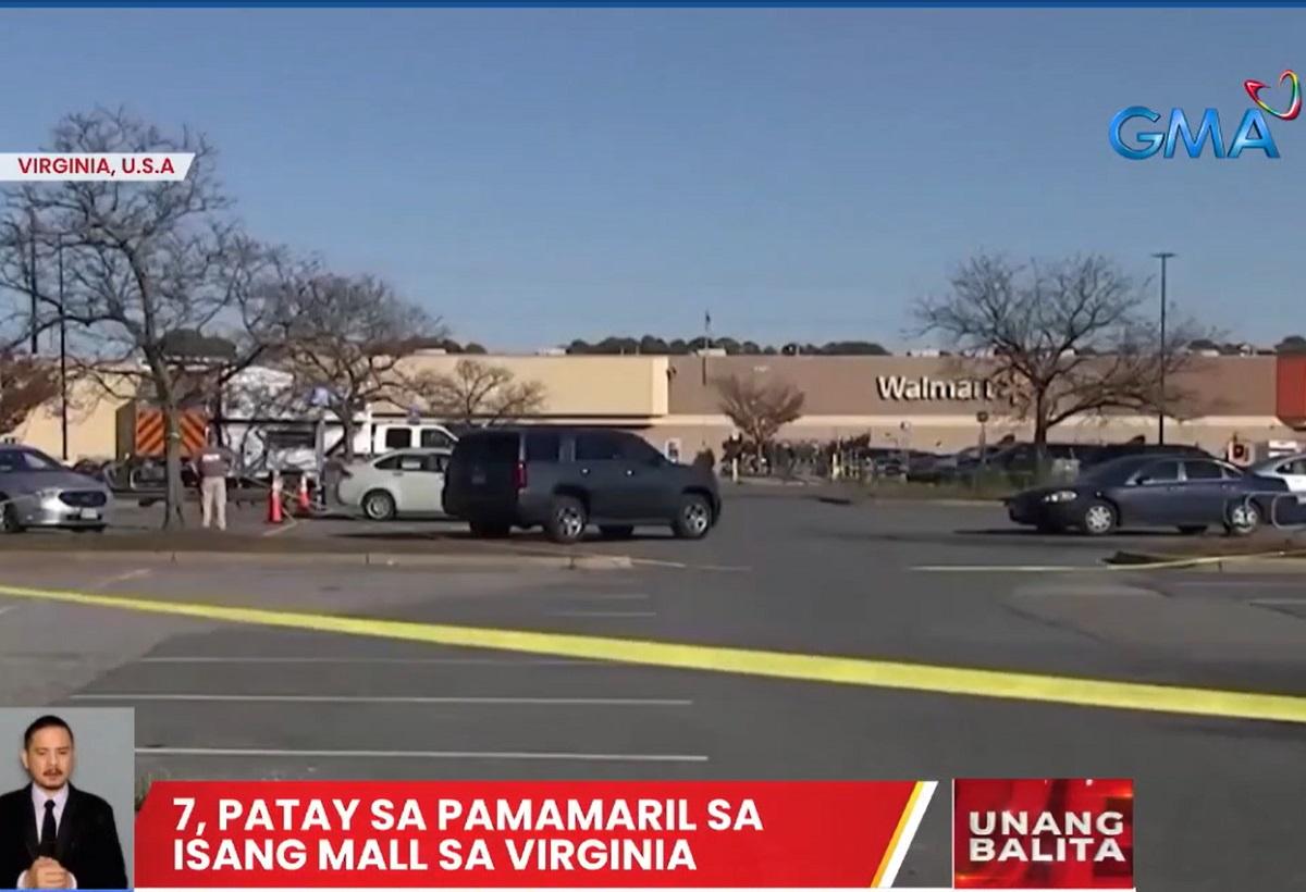 7 katao, patay sa pamamaril ng manager sa isang mall sa Virginia, USA ...
