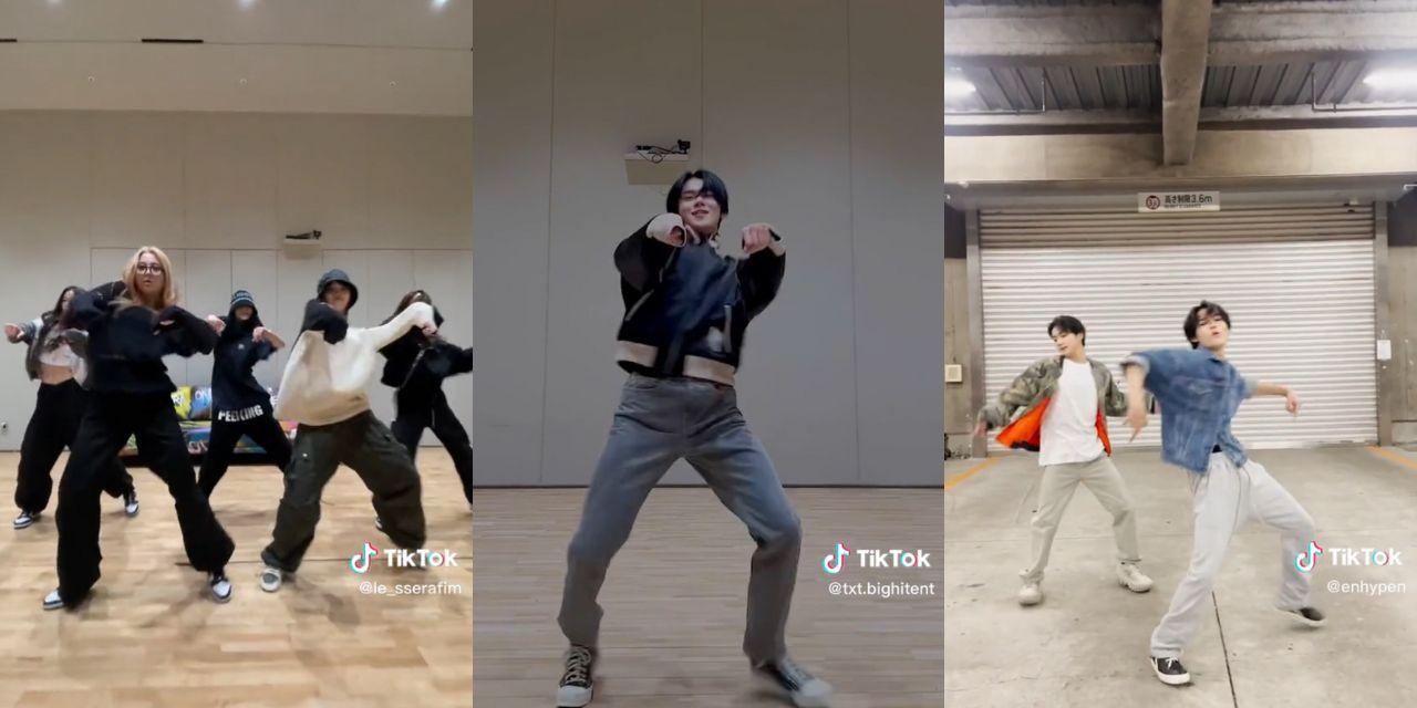 From TXT to NewJeans, HYBE groups join 'Run BTS' dance challenge on TikTok | GMA News Online