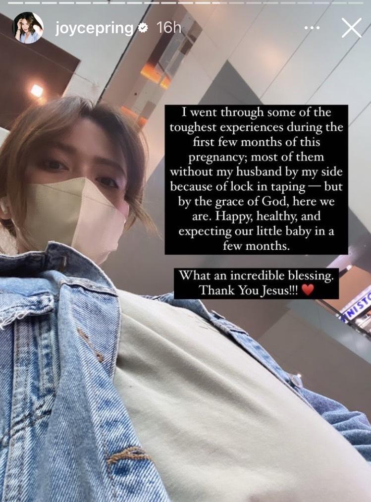 Joyce Pring, hamon ang pagbubuntis sa baby no. 2 noong 'di niya kasama si Juancho Triviño ...