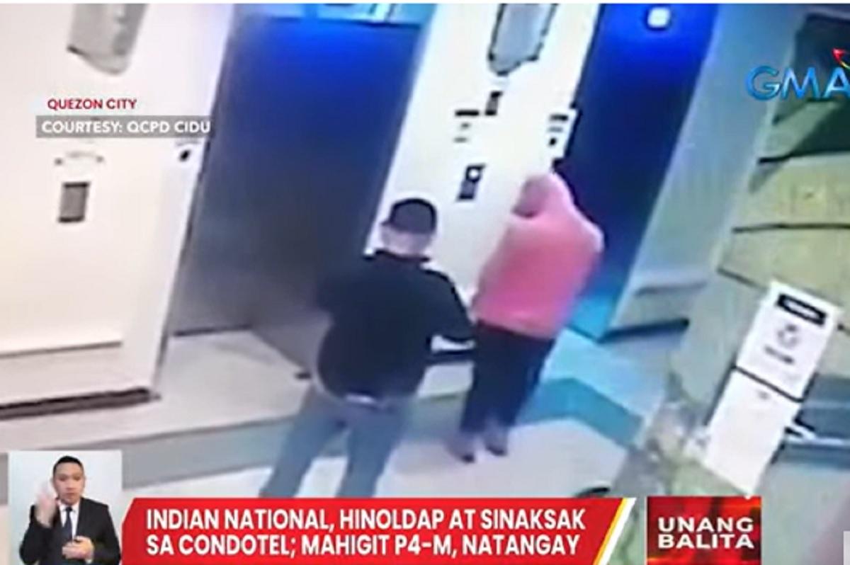 Indian, hinoldap at sinaksak sa condotel; mahigit P4M, natangay | Balitambayan