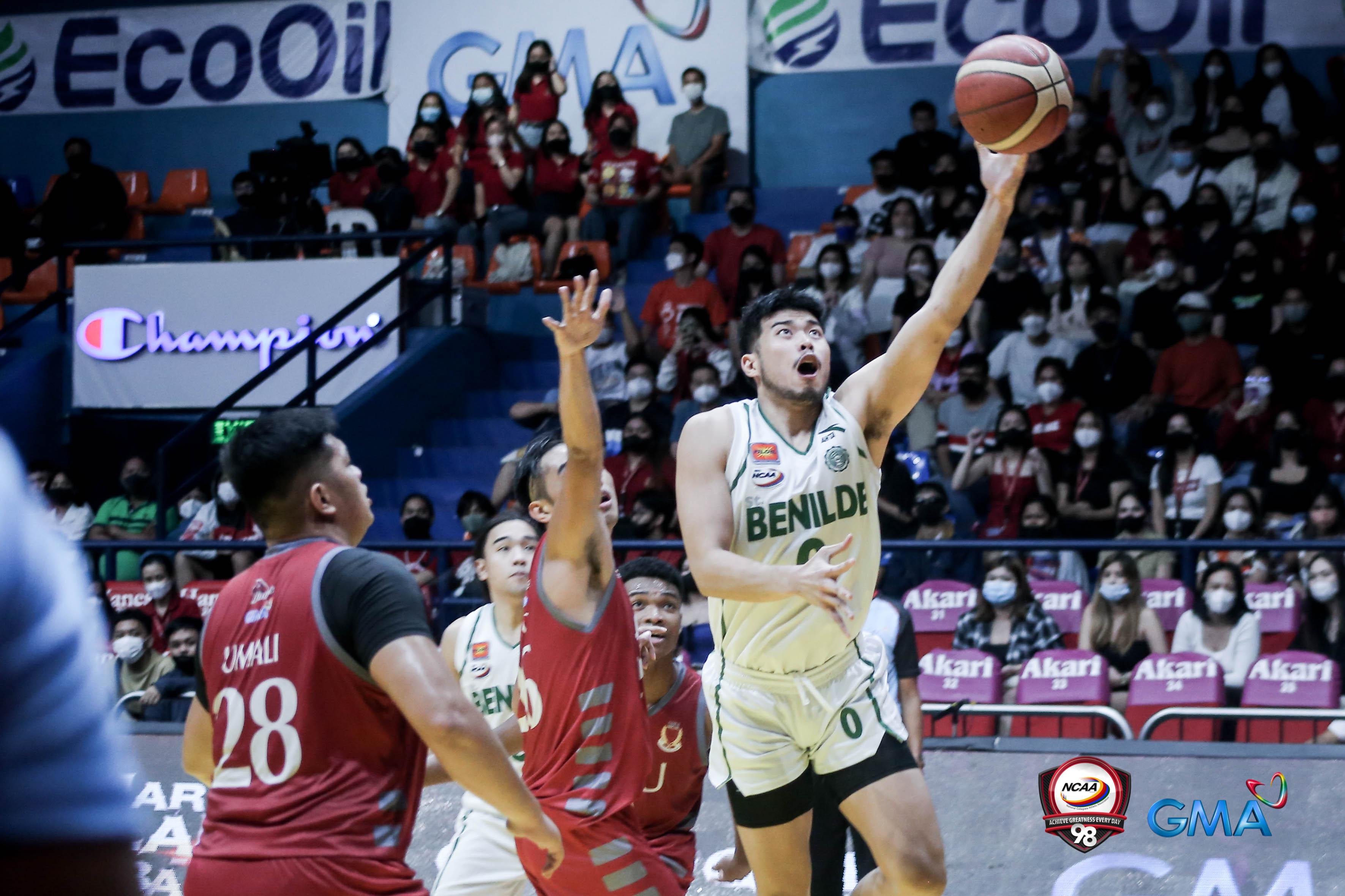 Benilde sinks Lyceum, boosts bid for playoff bonus | NCAA Philippines