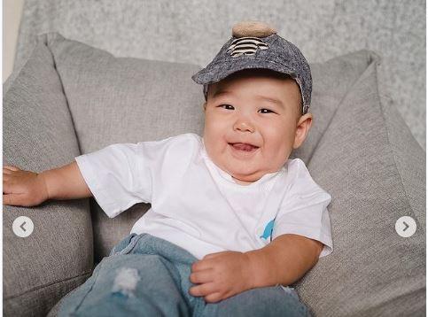 Kryz Uy, Slater Young’s son Sevi is an adorable little boy on 6th month ...